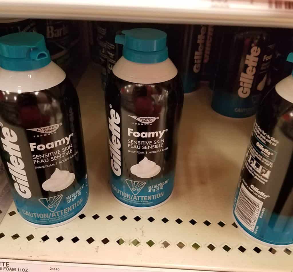 Gillette Foamy Shave Cream just .69 at CVS - Extreme Couponing & Deals