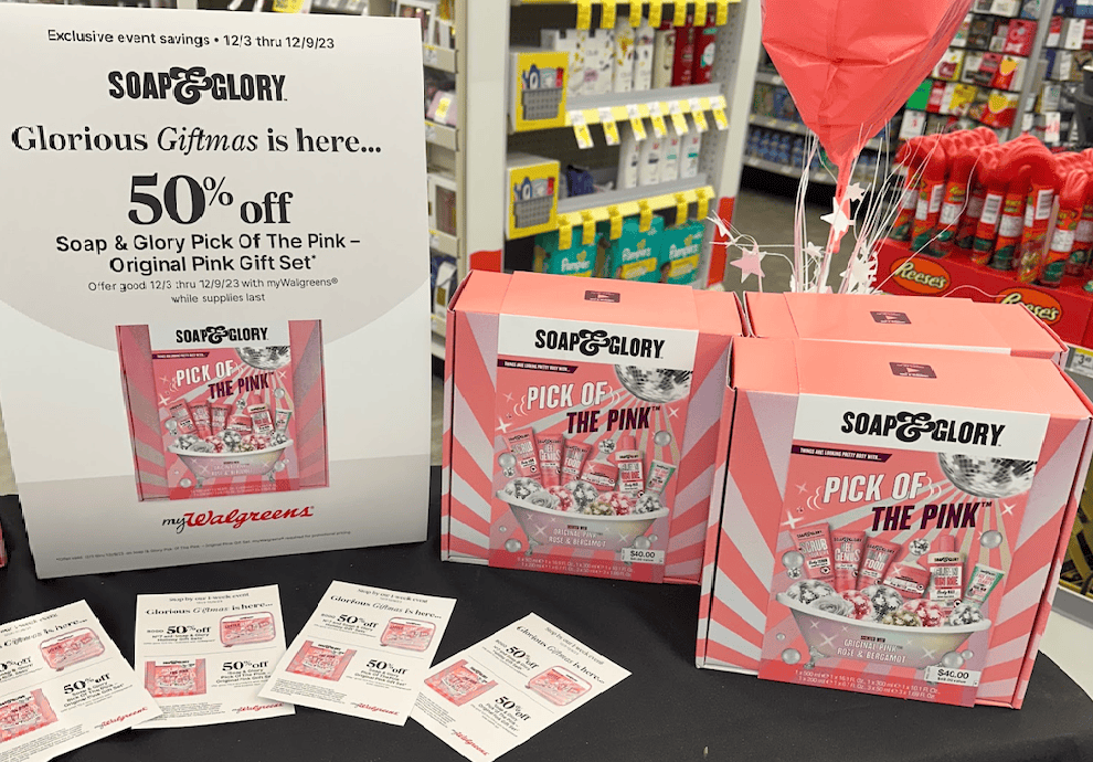 Soap & Glory Gift Set only 13.00 each at Walgreens! - Extreme Couponing ...