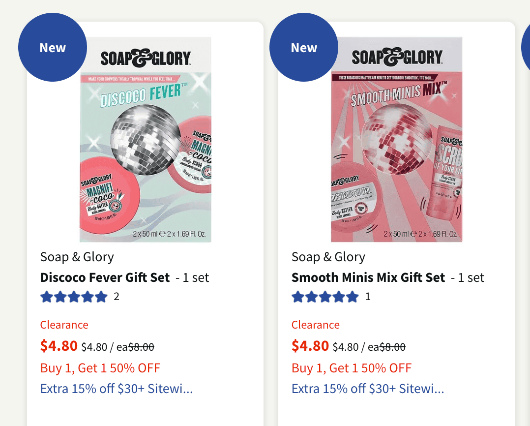 Clearance Prices on Soap & Glory Gift Sets at Walgreens! - Extreme ...