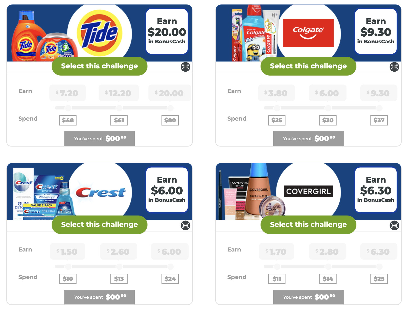 March/April bonus cash challenges! Check what you received! - Extreme ...