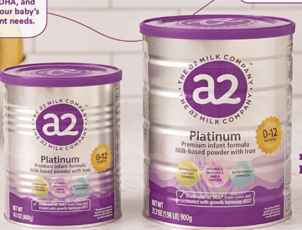Free Canister of a2 Platinum Infant Formula - Extreme Couponing & Deals