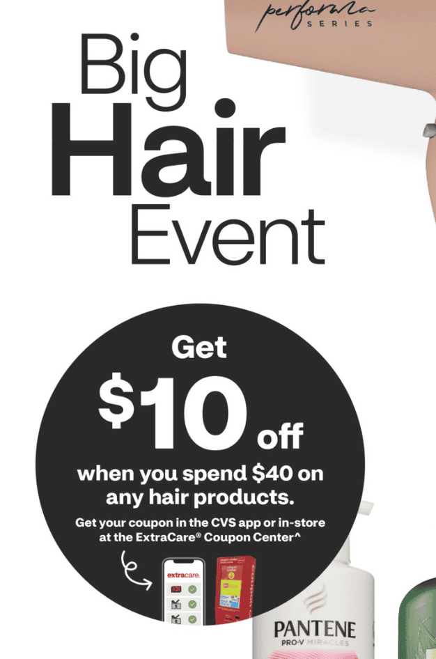 CVS Big Hair Hair Scenario - Only $0.69 per item! - Extreme Couponing ...
