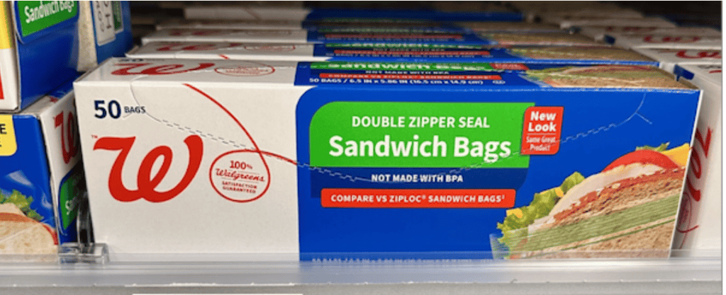 Walgreens Brand Storage Bag only $0.88 each - Extreme Couponing & Deals